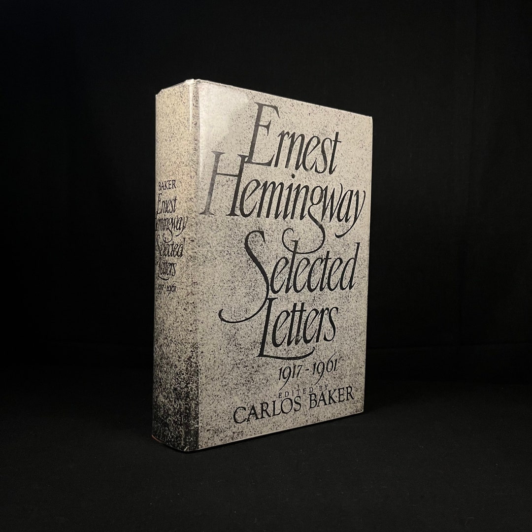 Signed by Editor Ernest Hemingway: Selected Letters - Etsy