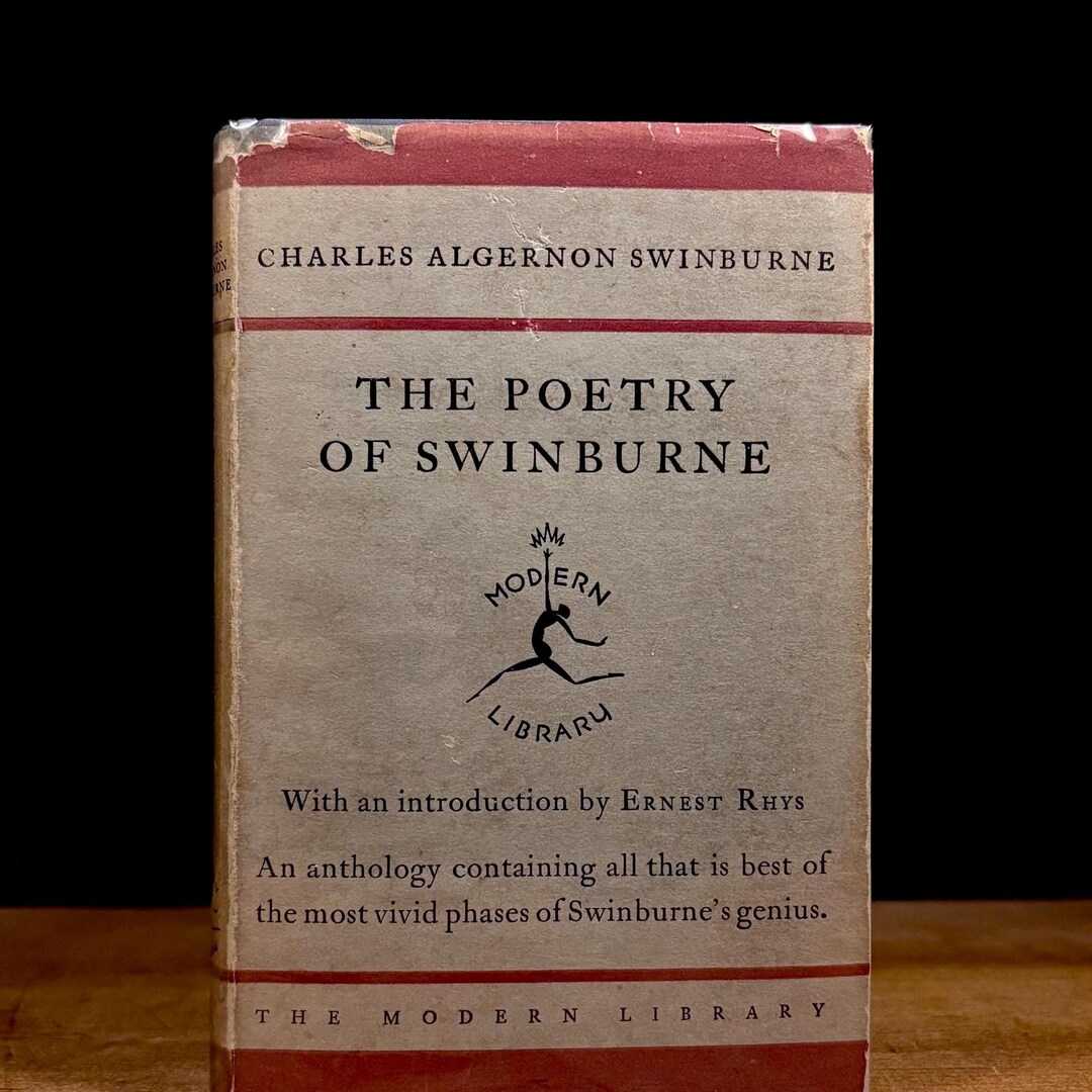 Modern Library - Poems / Algernon Charles Swinburne (1930) Vintage ...