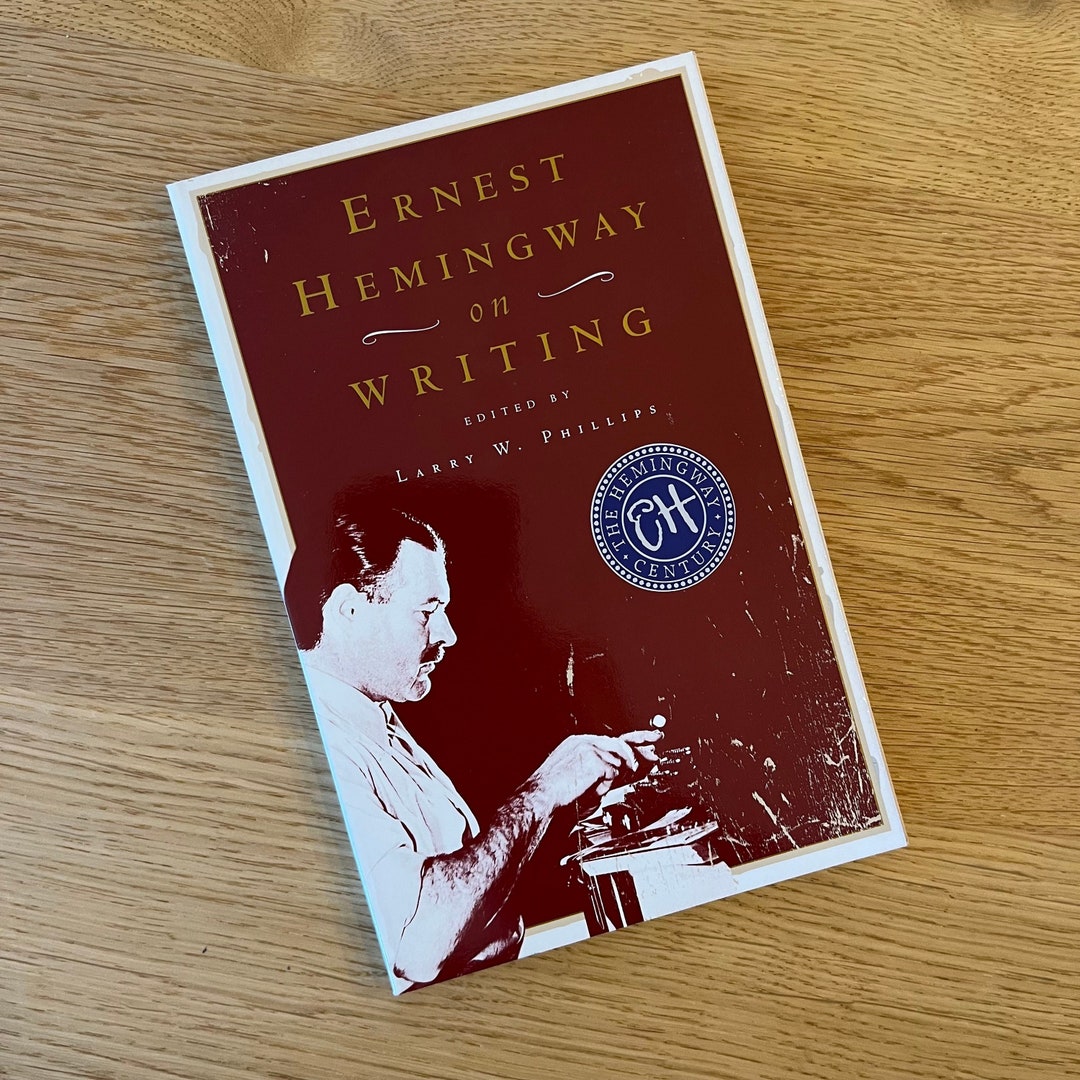Ernest Hemingway on Writing (1999) Vintage Paperback Book - Etsy