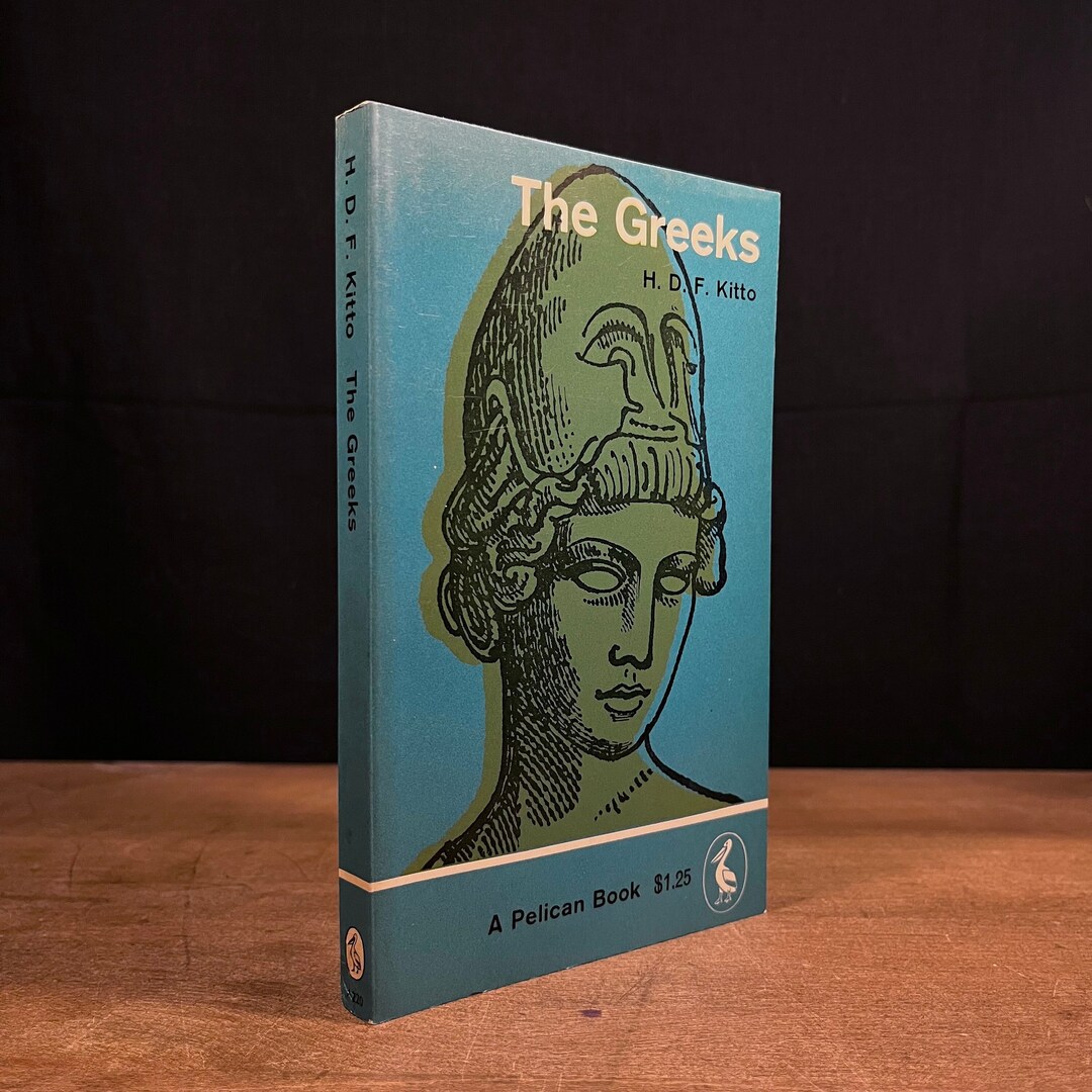 The Greeks by H. D. F. Kitto (1962) Vintage Paperback Book - Etsy