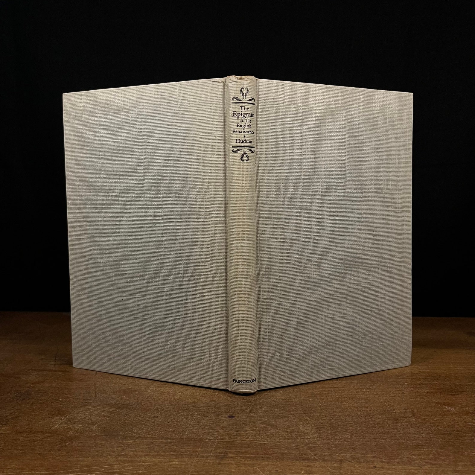 First Printing the Epigram in the English Renaissance by Hoyt Hopewell ...