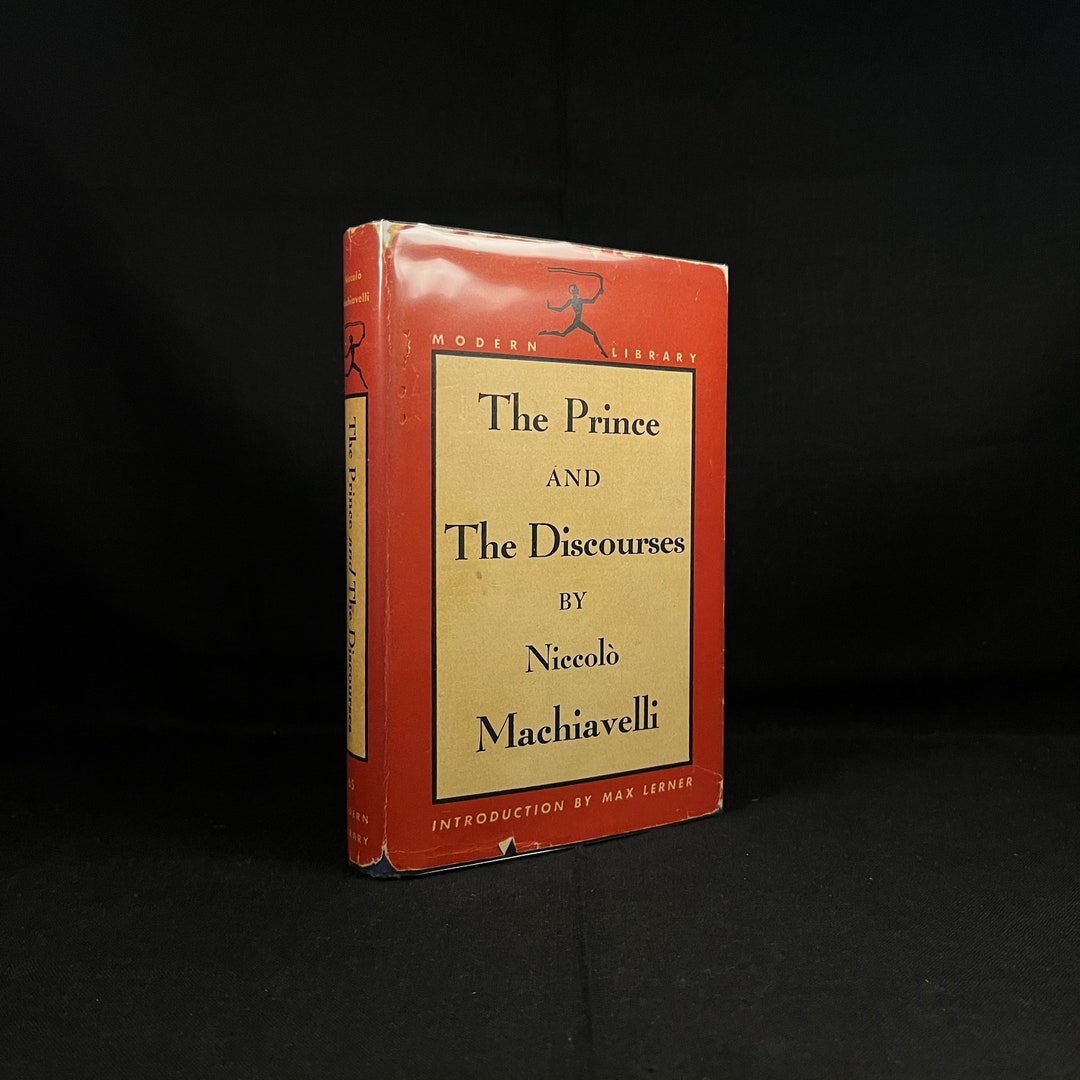 Modern Library the Prince and the Discourses by Niccolò - Etsy