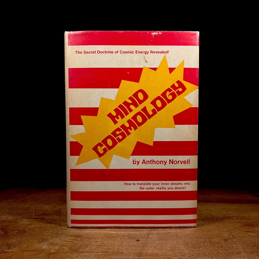 Mind Cosmology by Anthony Norvell (1971) Vintage Hardcover Book - Etsy