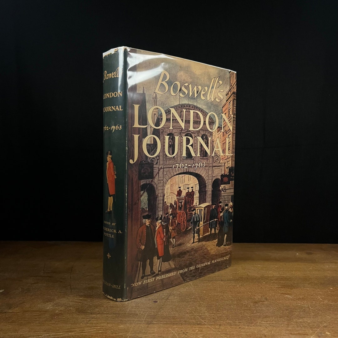 First Printing Boswells London Journal, 1762-1763 by Frederick A ...