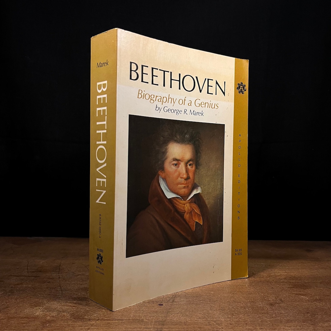 Beethoven: Biography of a Genius by George R. Marek (1972) Vintage ...