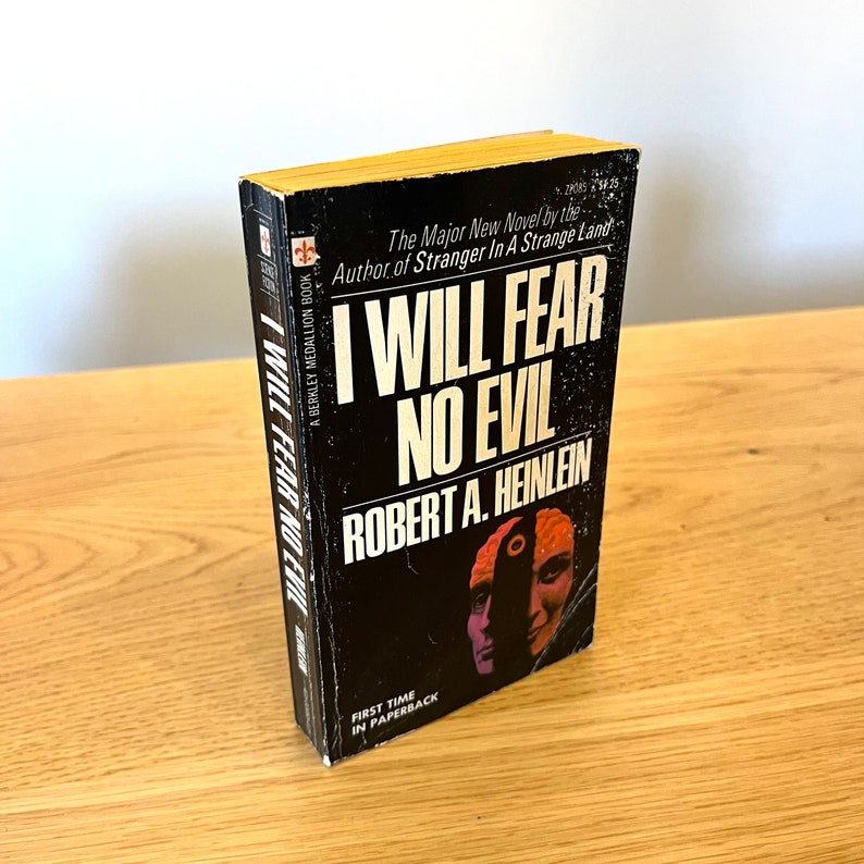 I Will Fear No Evil by Robert A. Heinlein 1972 Vintage - Etsy