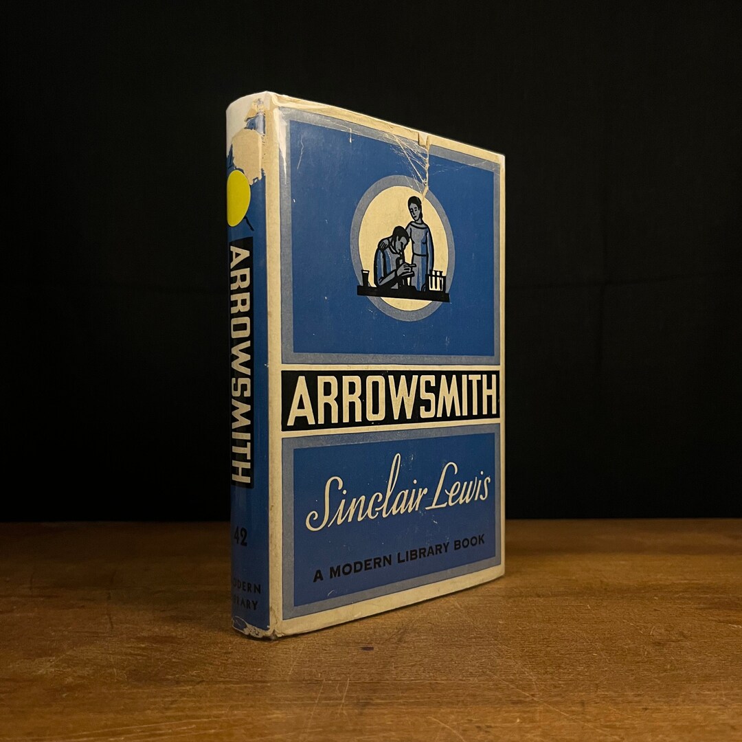 Modern Library - Arrowsmith by Sinclair Lewis (1940) Vintage Hardcover ...
