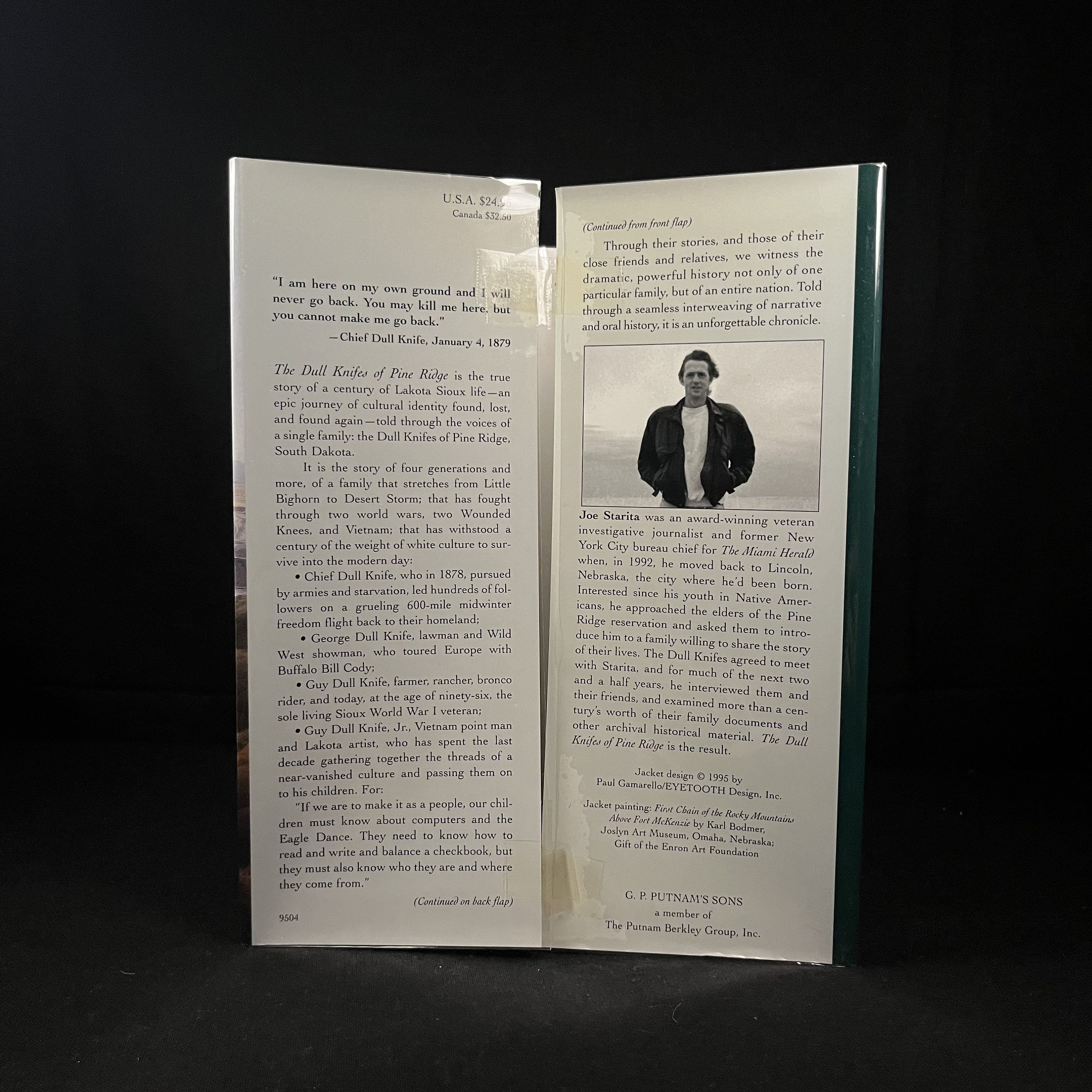 First Printing - the Dull Knifes of Pine Ridge: A Lakota Odyssey by Joe ...