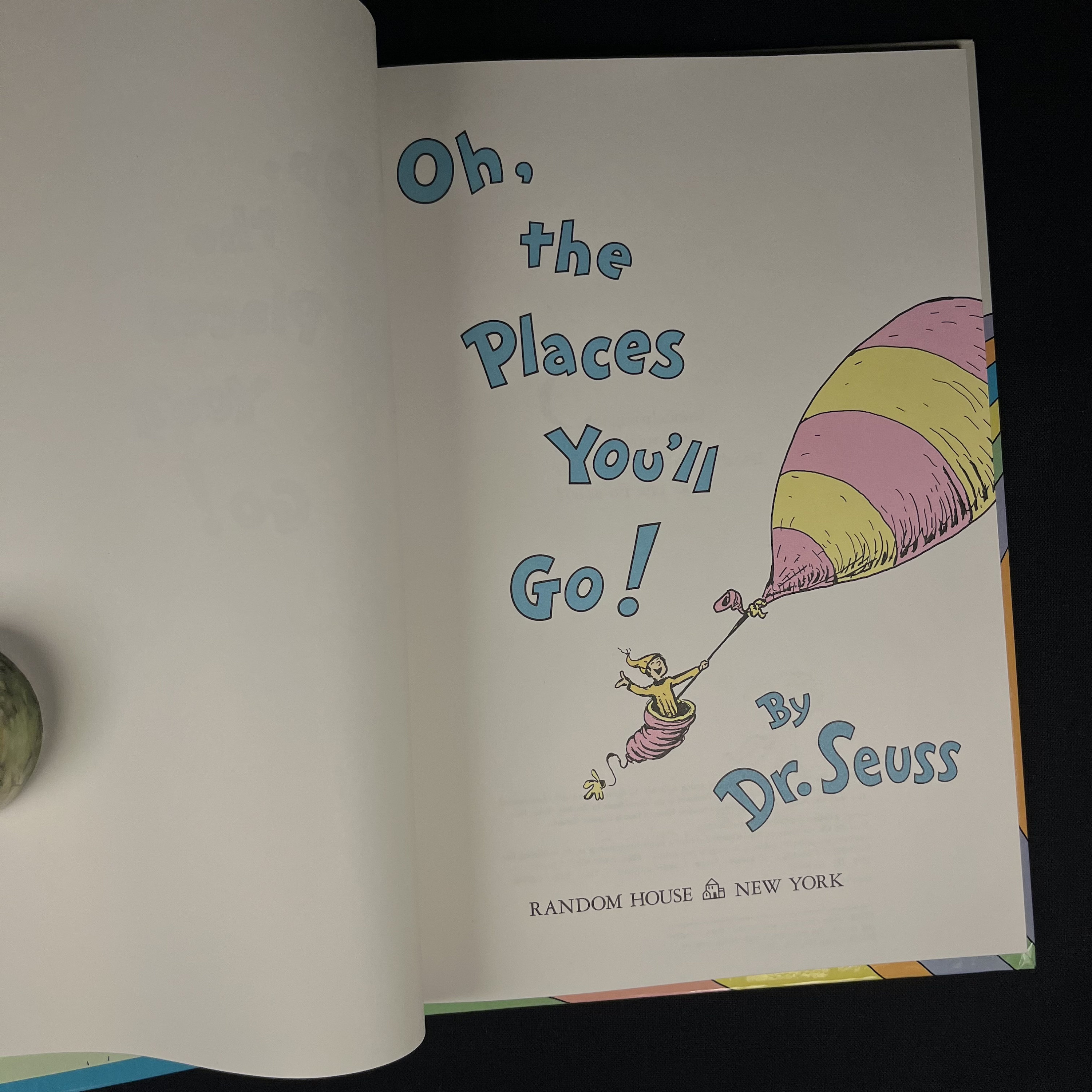 Oh, the Places Youll Go by Dr. Seuss 1990 Vintage Hardcover Childrens ...