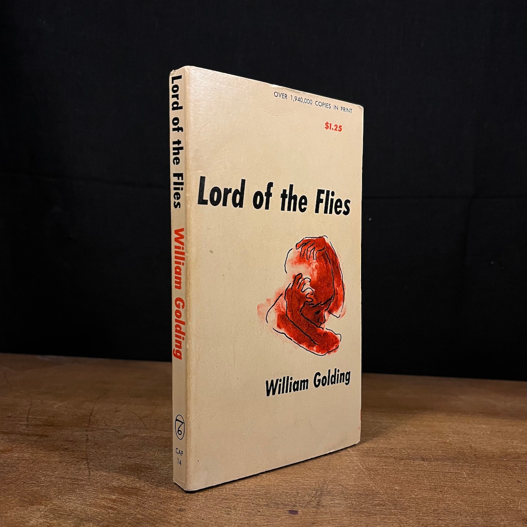 Lord of the Flies by William Golding (1959) Vintage Paperback Book - Etsy