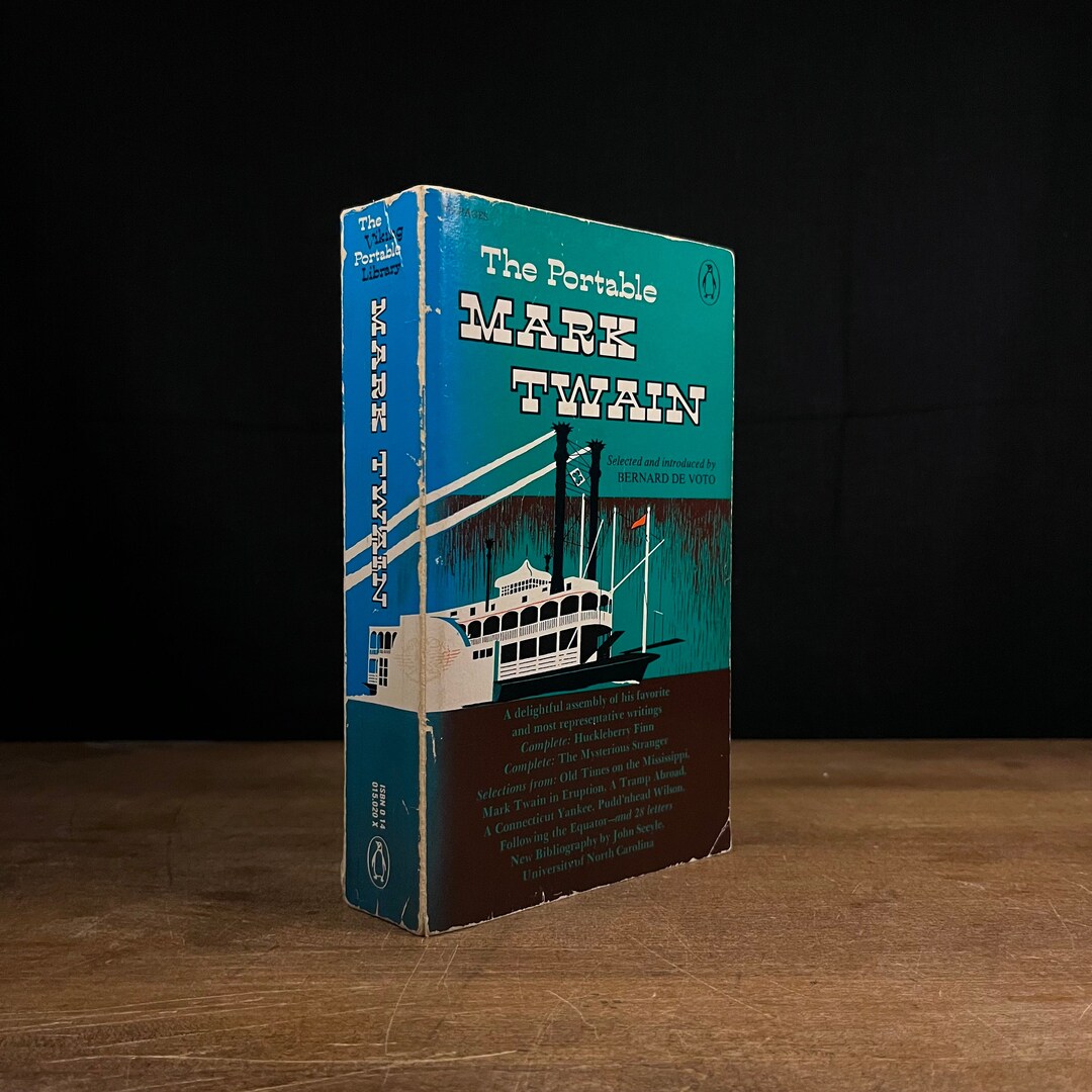 The Portable Mark Twain by Bernard Devoto (1977) Vintage Paperback Book ...