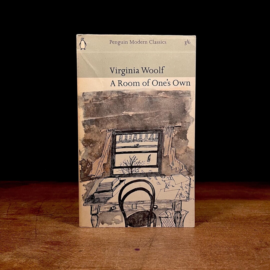 A Room of Ones Own / Virginia Woolf 1965 Vintage Paperback Book - Etsy