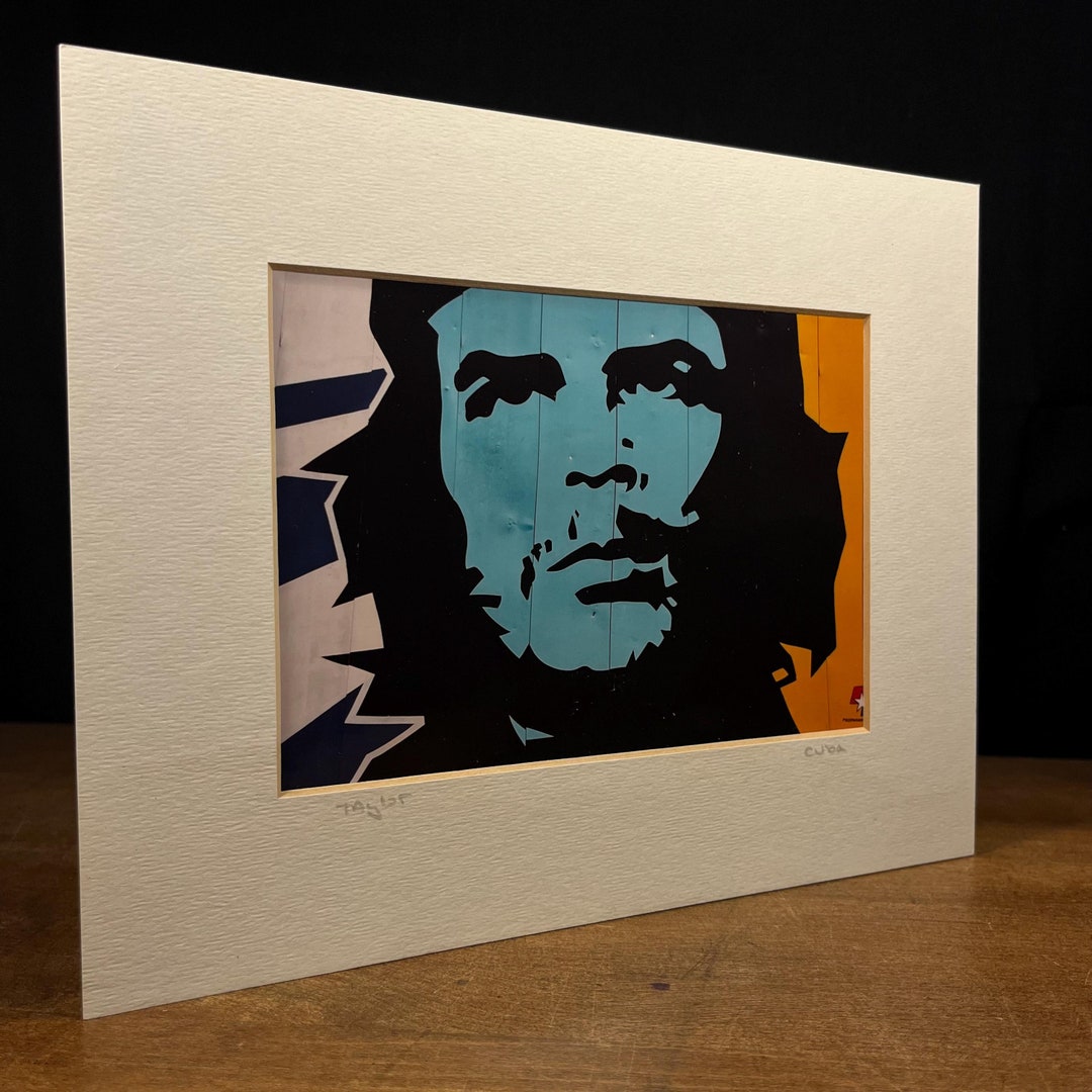 Che Guevara by Claude Taylor (2000s) Vintage Color Photograph Matted 10 ...
