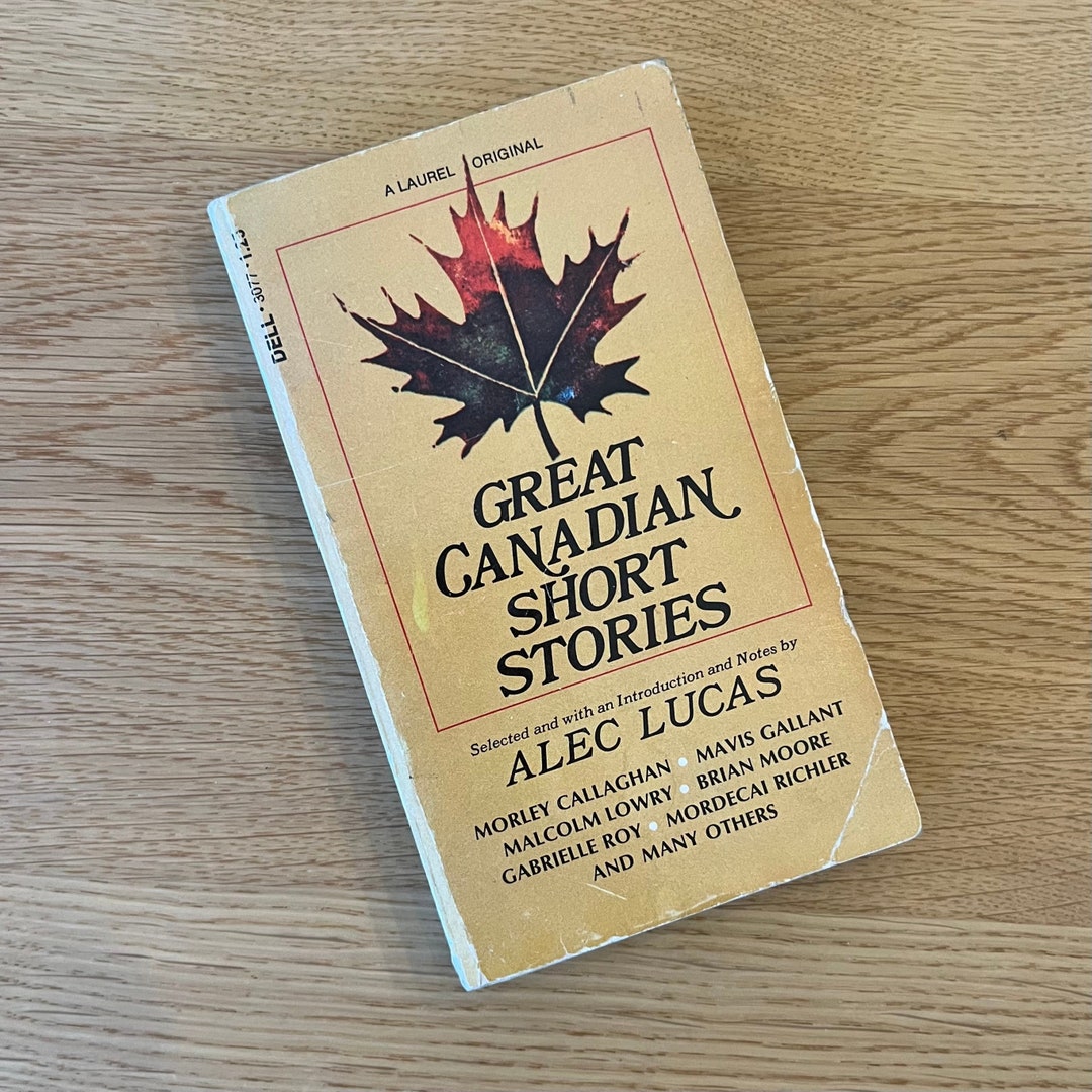 Great Canadian Short Stories Selected by Alex Lucas (1974) Vintage ...