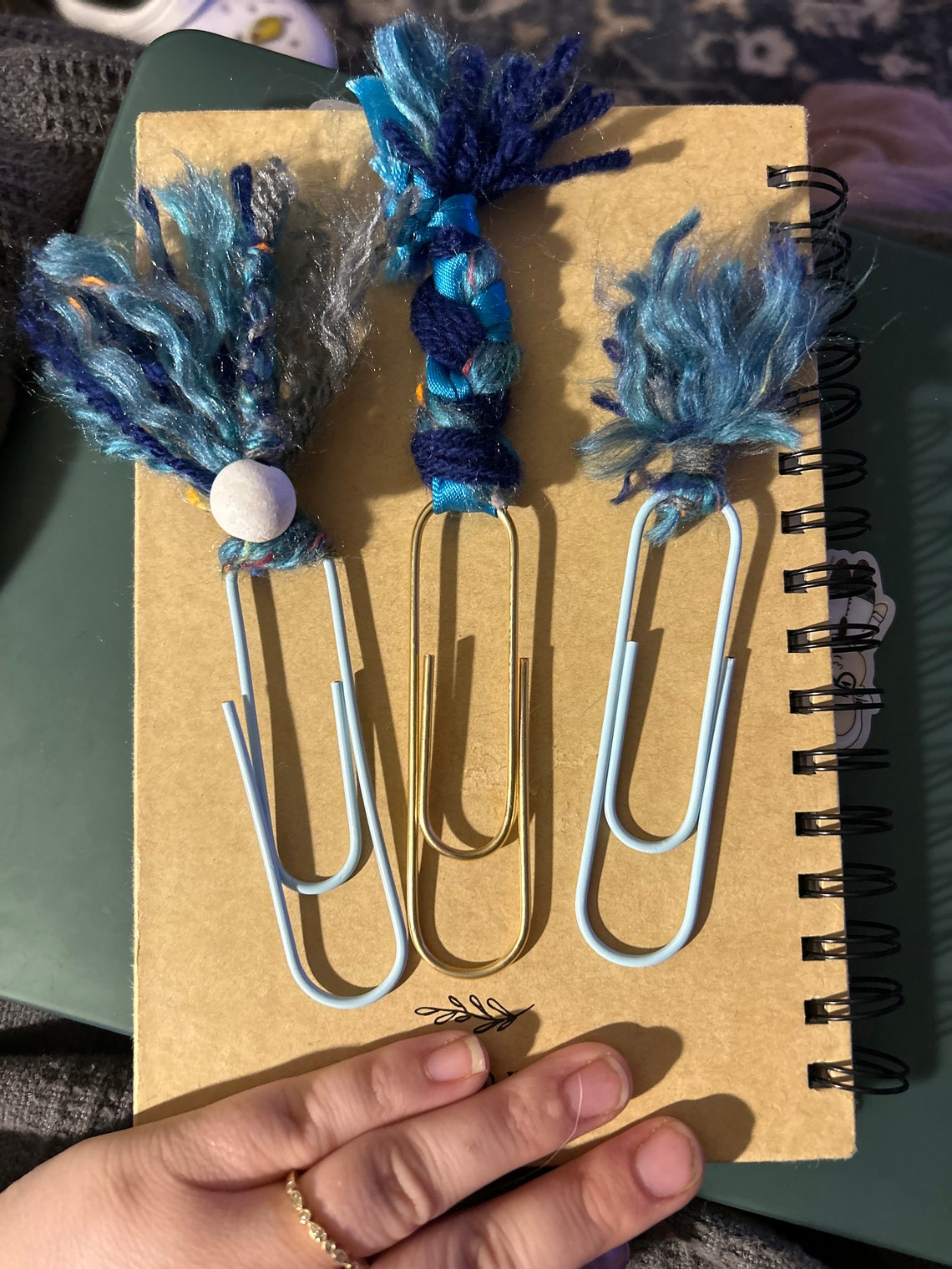 Large Paperclip Bookmarks - Etsy