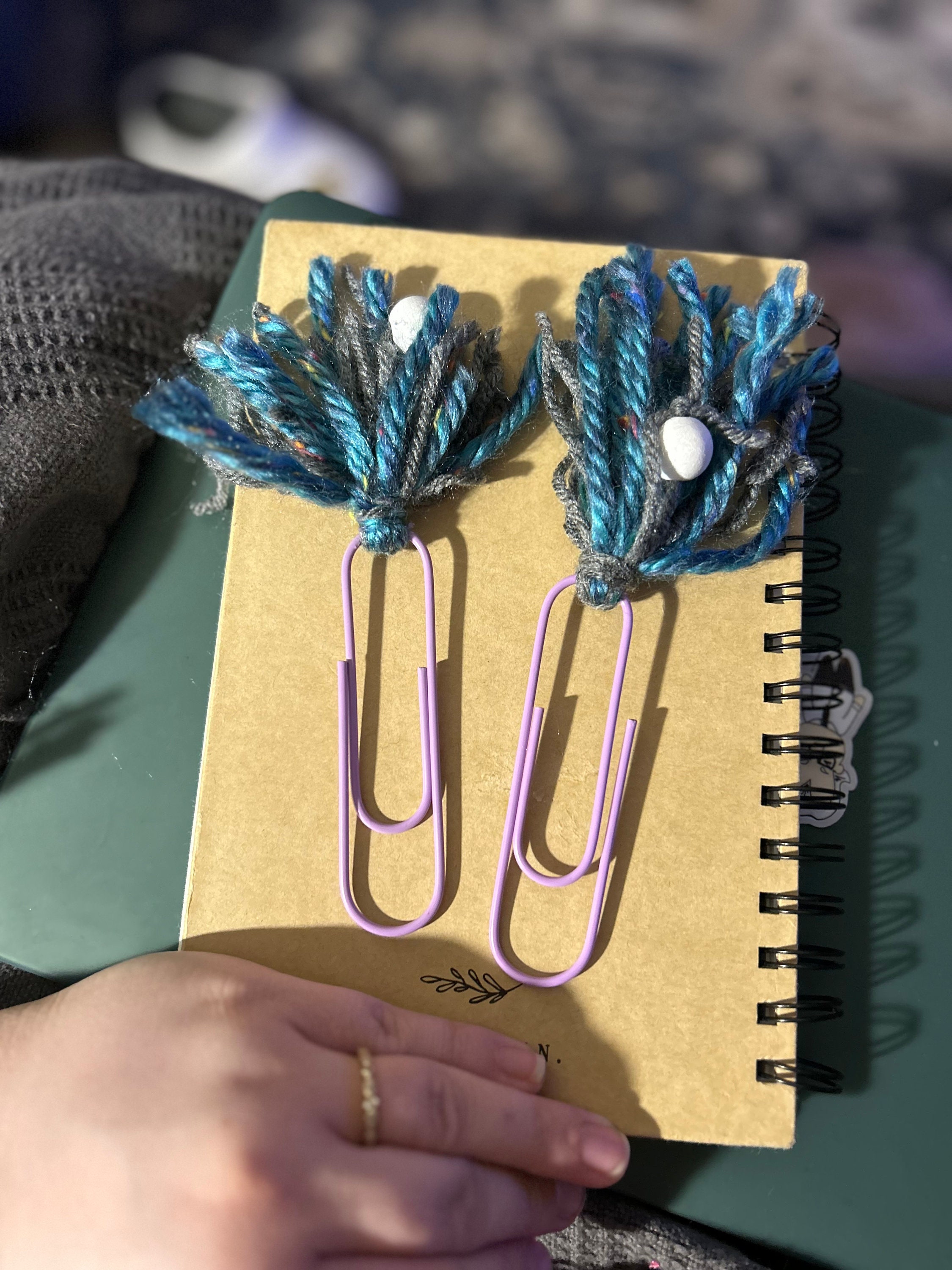 Large Paperclip Bookmarks - Etsy