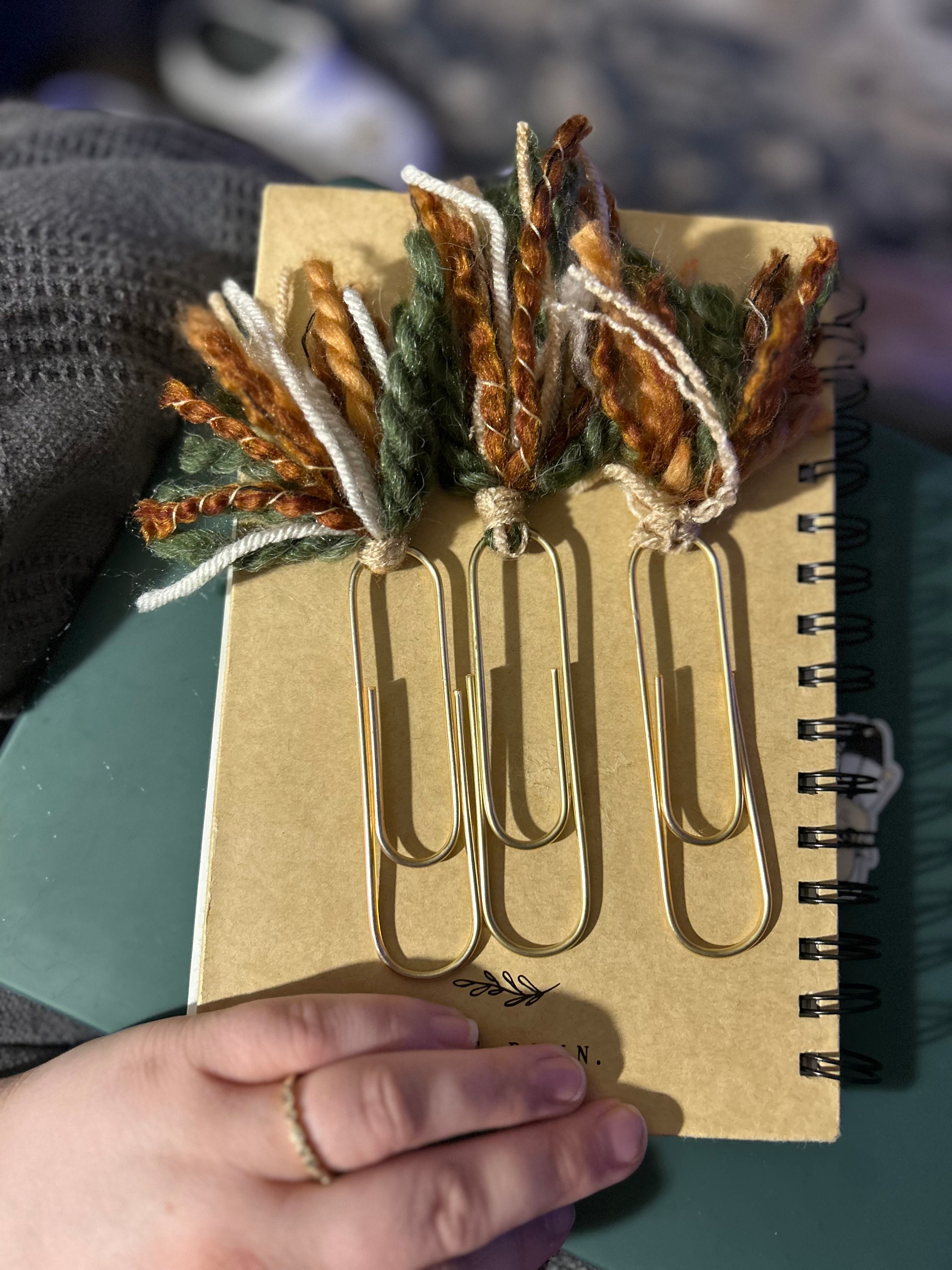 Large Paperclip Bookmarks - Etsy
