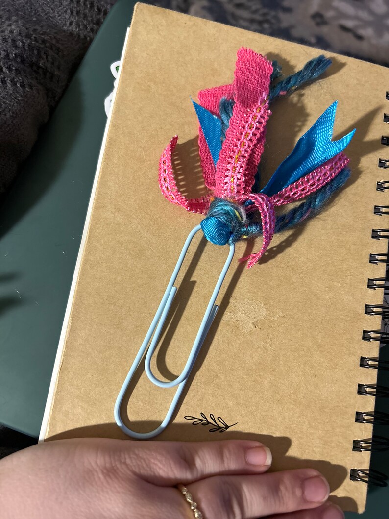 Large Paperclip Bookmarks - Etsy