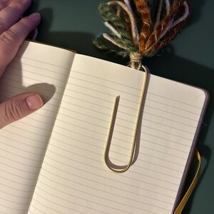 Large Paperclip Bookmarks - Etsy
