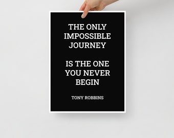 Tony Robbins Poster - Etsy