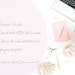 Valentine's Day Flower Grams Flyer With Tags - Etsy