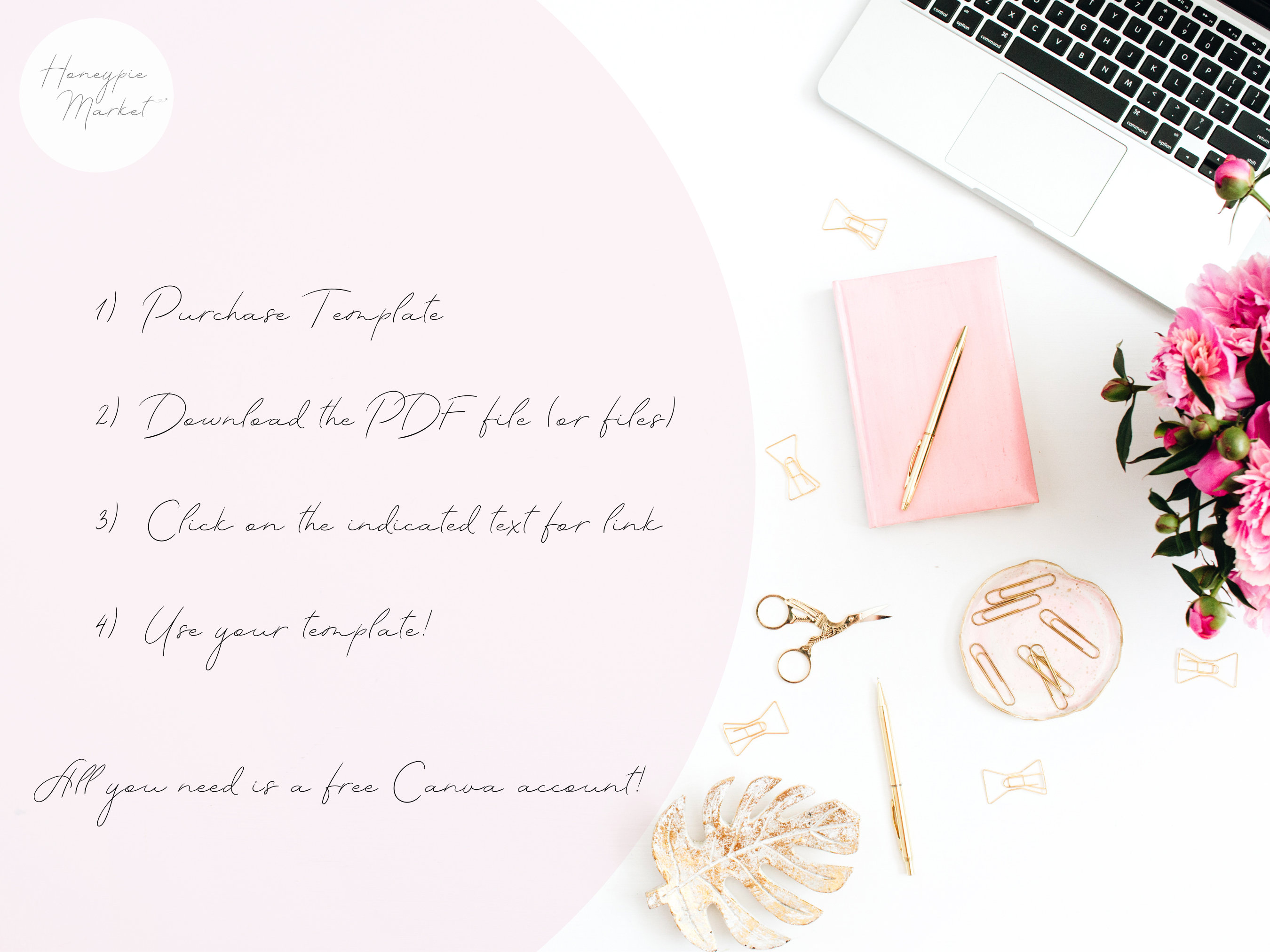 Valentine's Day Flower Gram Template Bundle - Etsy