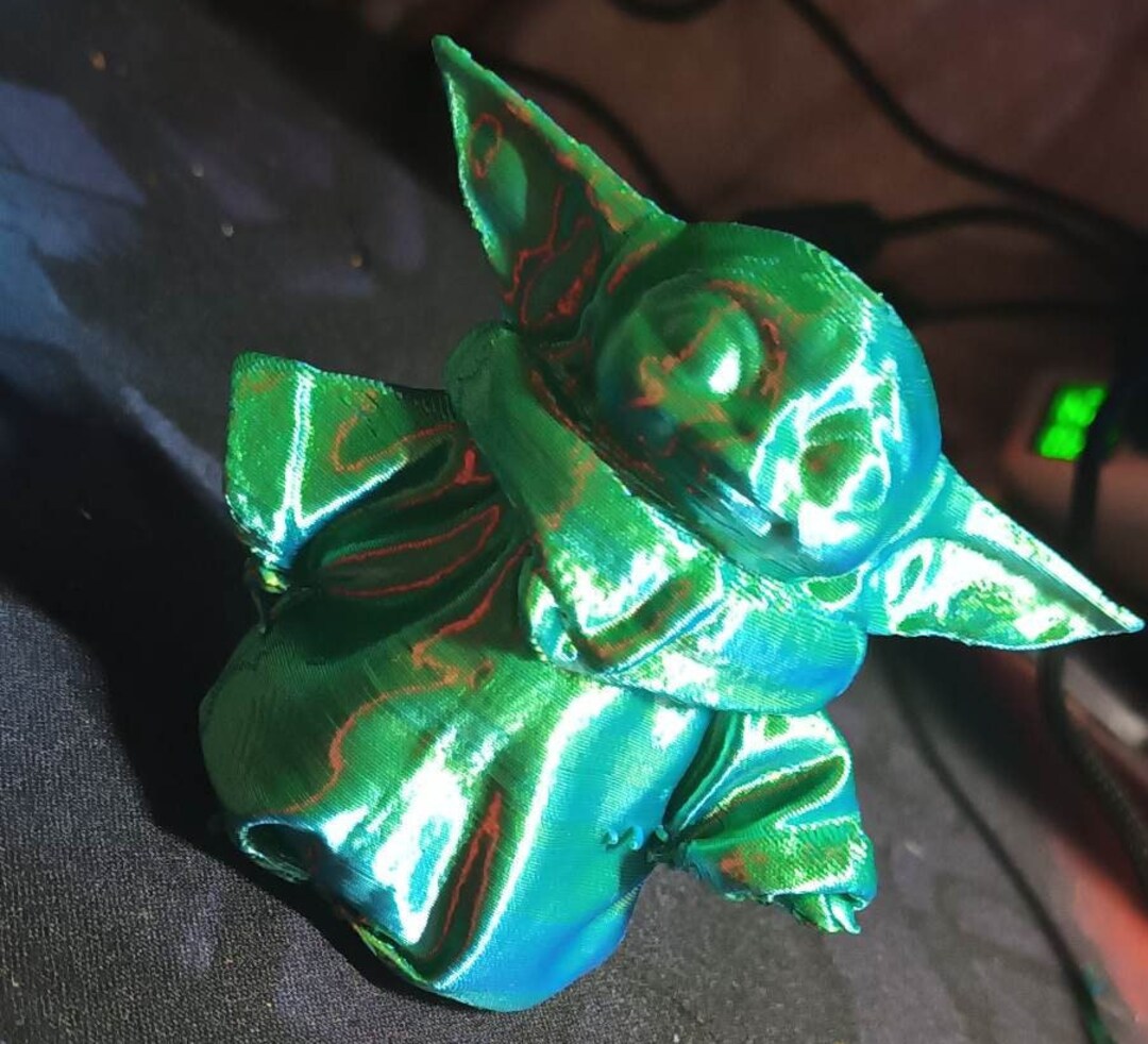 3d Printed Baby Yoda - Etsy