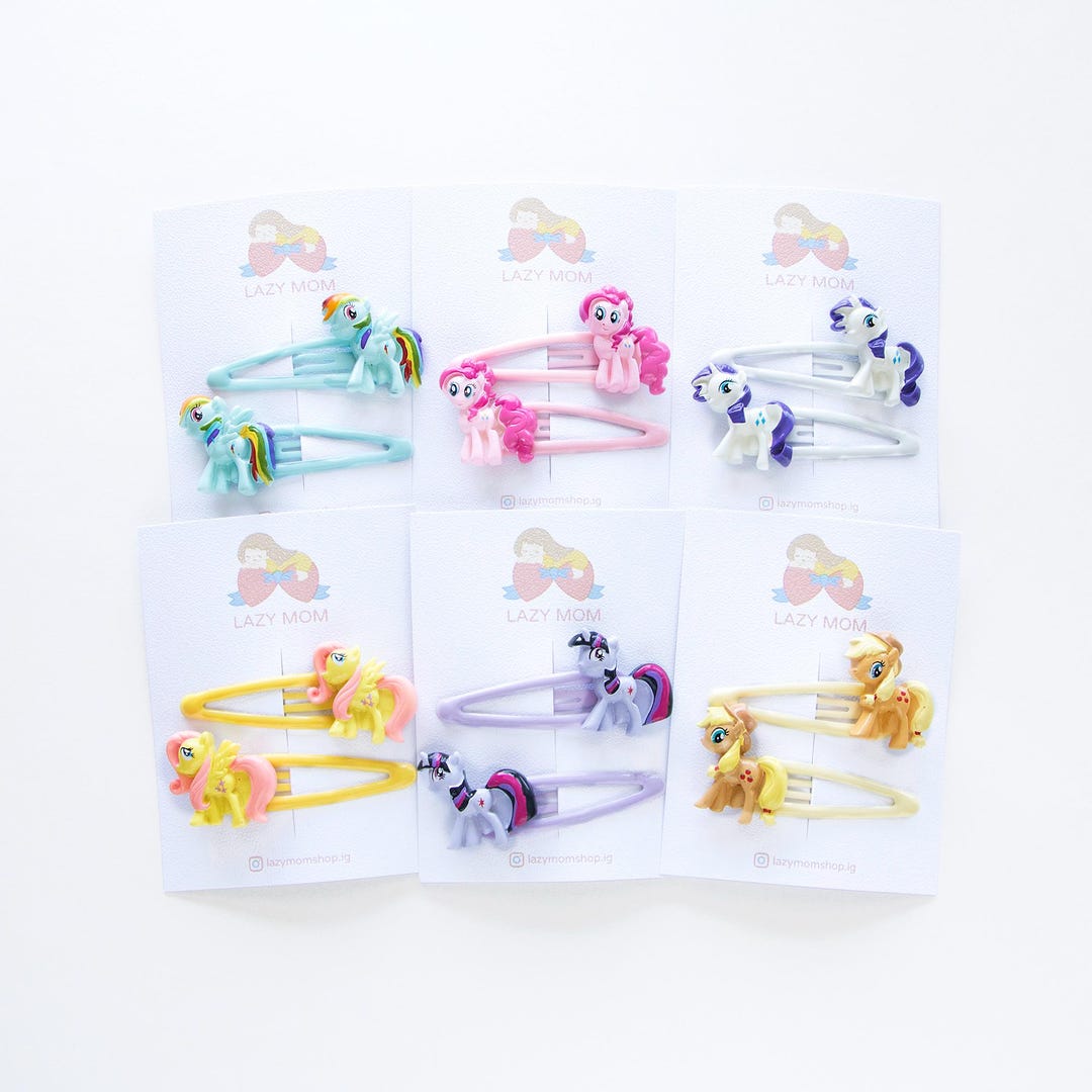 My Little Pony Hair Clips, My Little Pony Hair Bows, My Little Pony ...