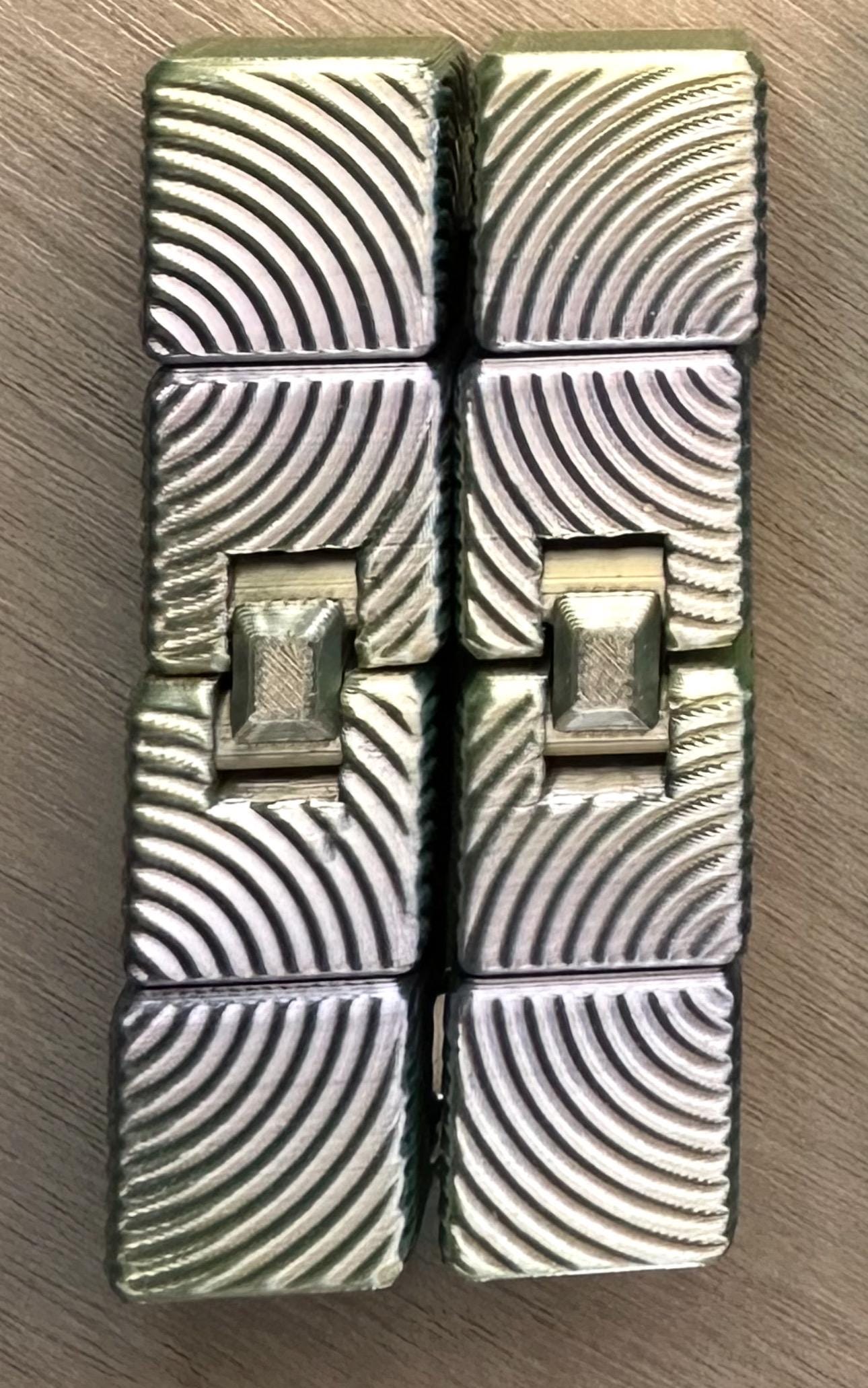 Infinity Fidget Cube - Vibrant Colors - Etsy