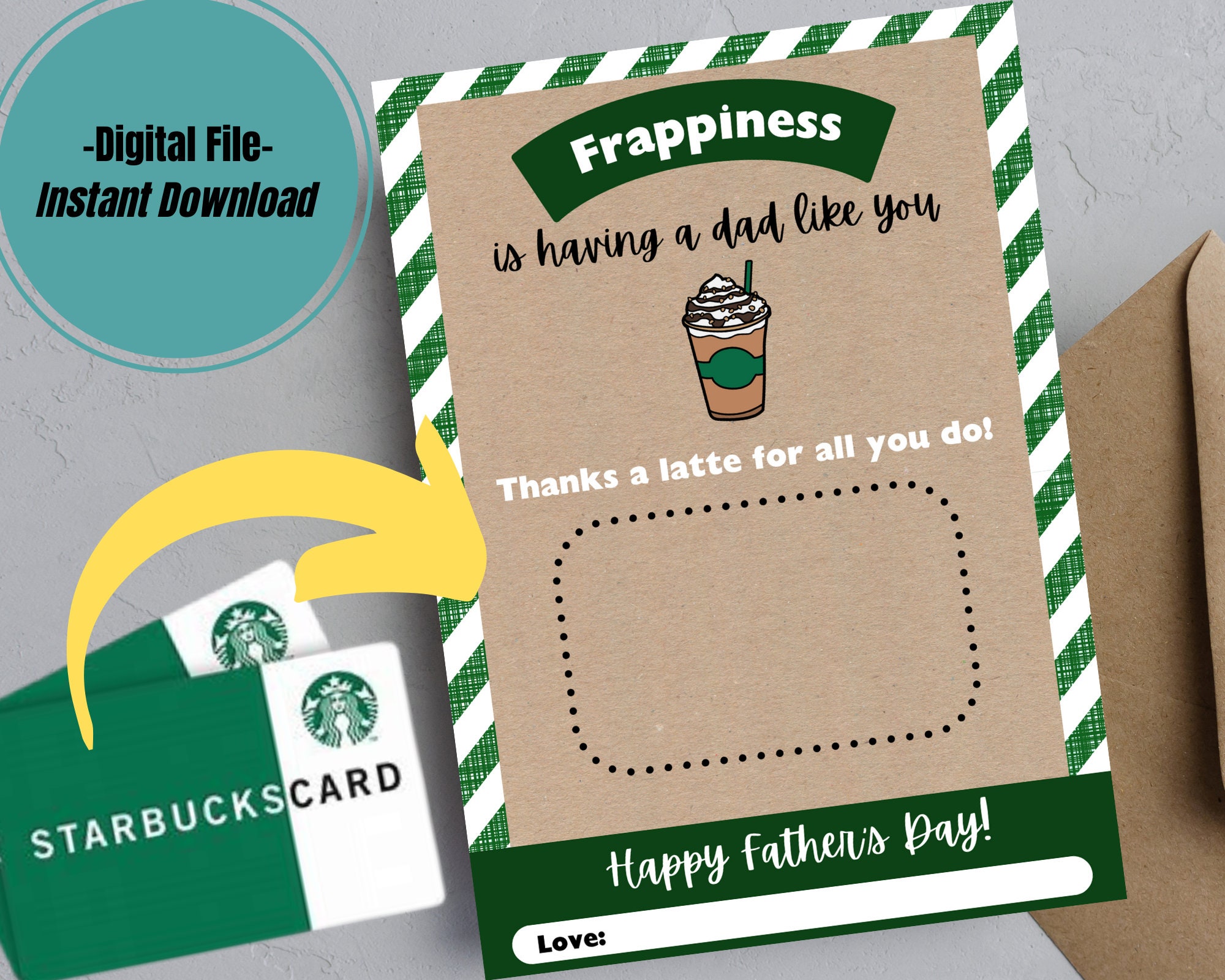 Printable Father's Day Card, Dad Appreciation, Special Daddy, Dad's ...