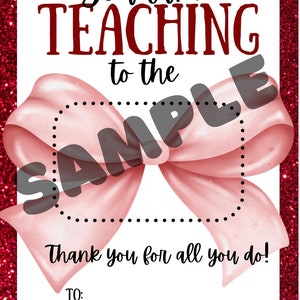 Printable Teacher Thank You Gift Card Holder, Teacher Appreciation ...