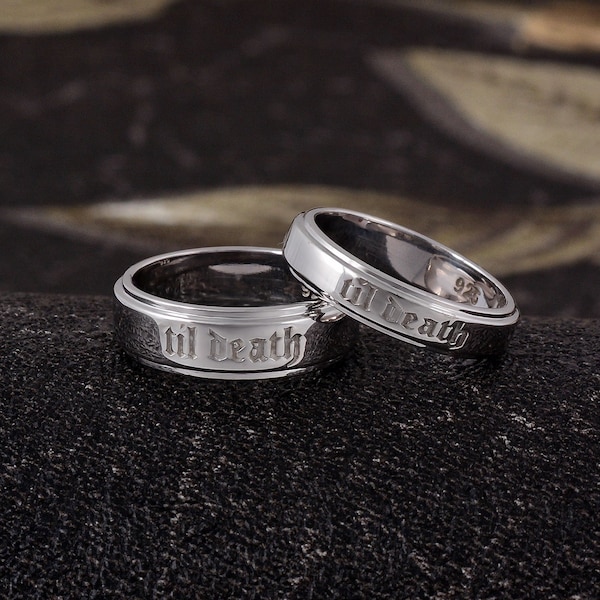 Until Death Ring - Etsy