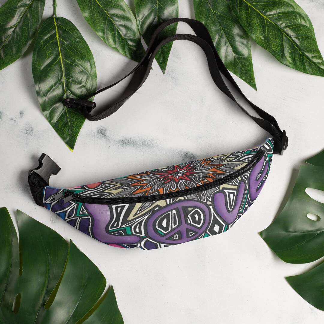 Peace & Love Fanny Pack - Etsy
