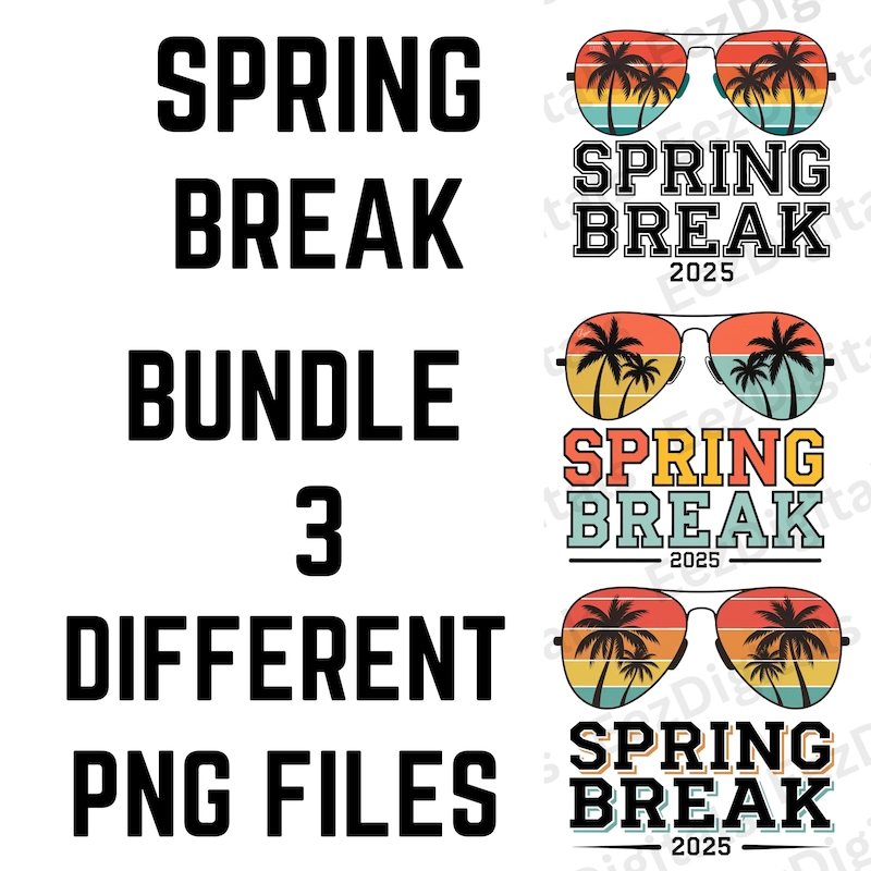 Summer Break Clipart - Etsy