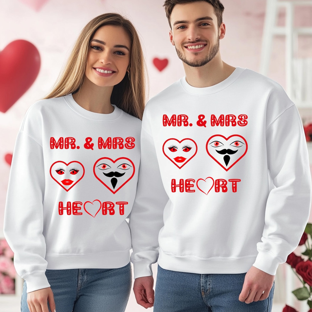 Mr and Mrs Heart Png & Svg, Heart Svg, Married Couples, Love Svg ...