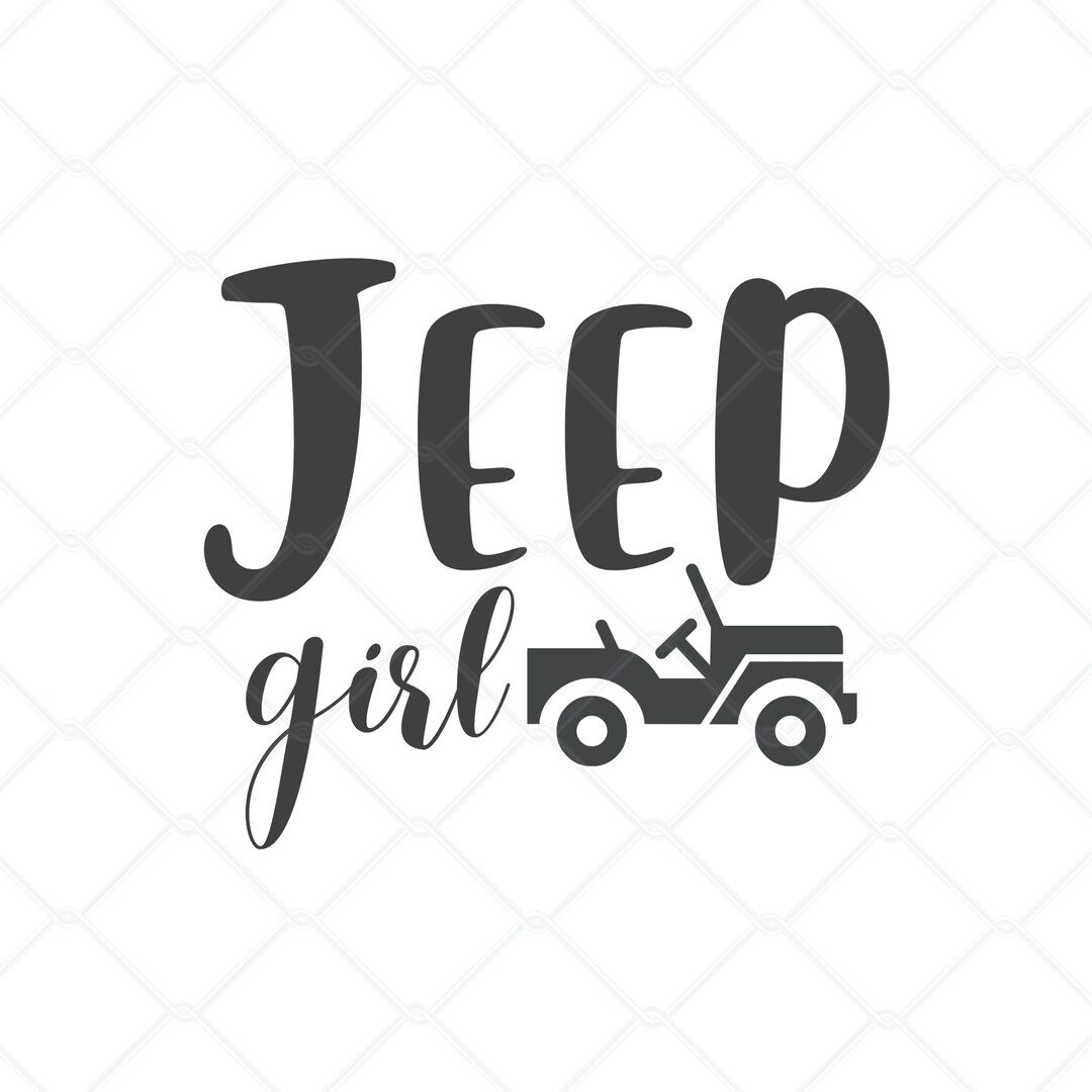 Jeep Girl Svg Digital Download Printable PNG Jpg Pdf Dxf Direct to Film ...