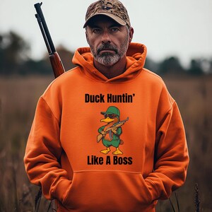 Duck Hunting Like A Boss PNG Hunter Png Hunting Season Funny Hunting ...