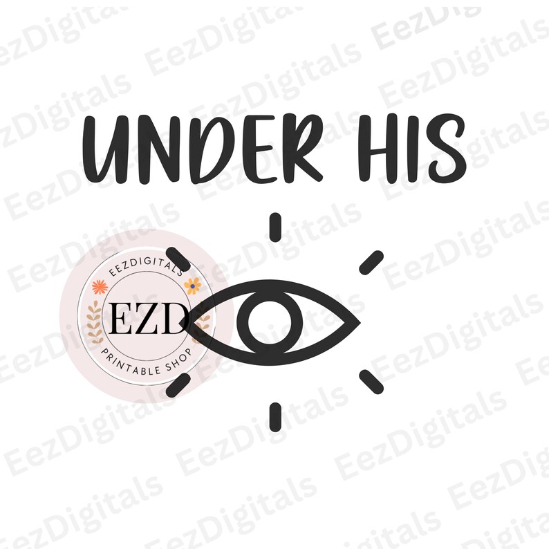 Under His Eye Svg Handmaid's Tale, SVG, Png, DTF/G Cricut, Silhouette ...