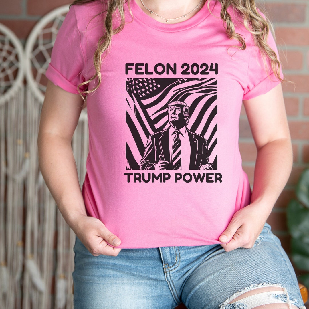 Felon 2024 Trump Power Png SVG Pdf Files DTF/DTG Digital Cut File Dxf ...