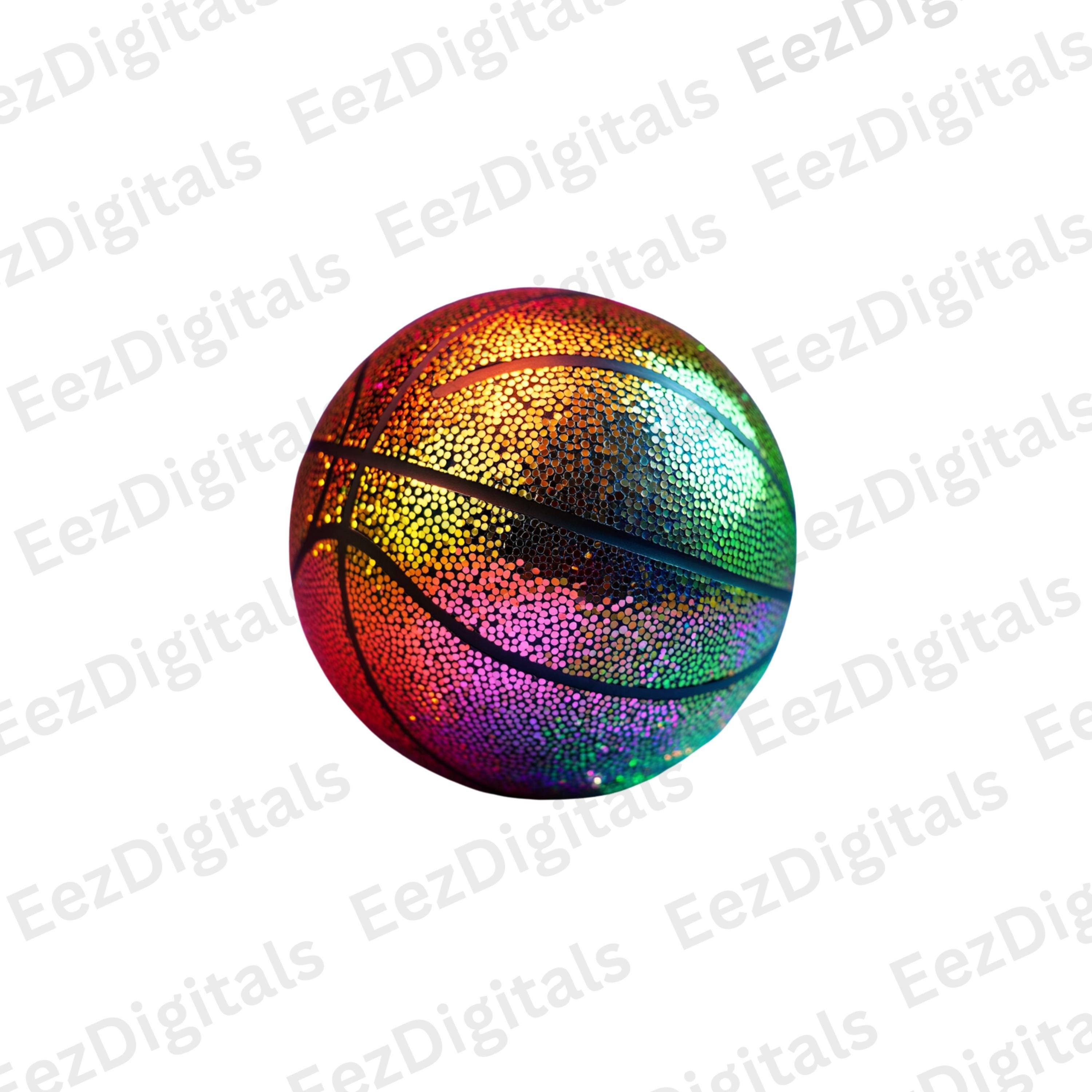 Basketball Clipart PNG, Disco Basketball, Sports Png, Basketball Mama ...