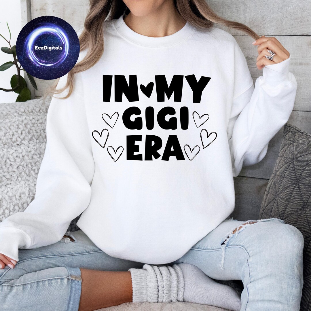 In My Gigi Era Svg Direct to Film Mimi Png Grandparent SVG Grammy Cut ...