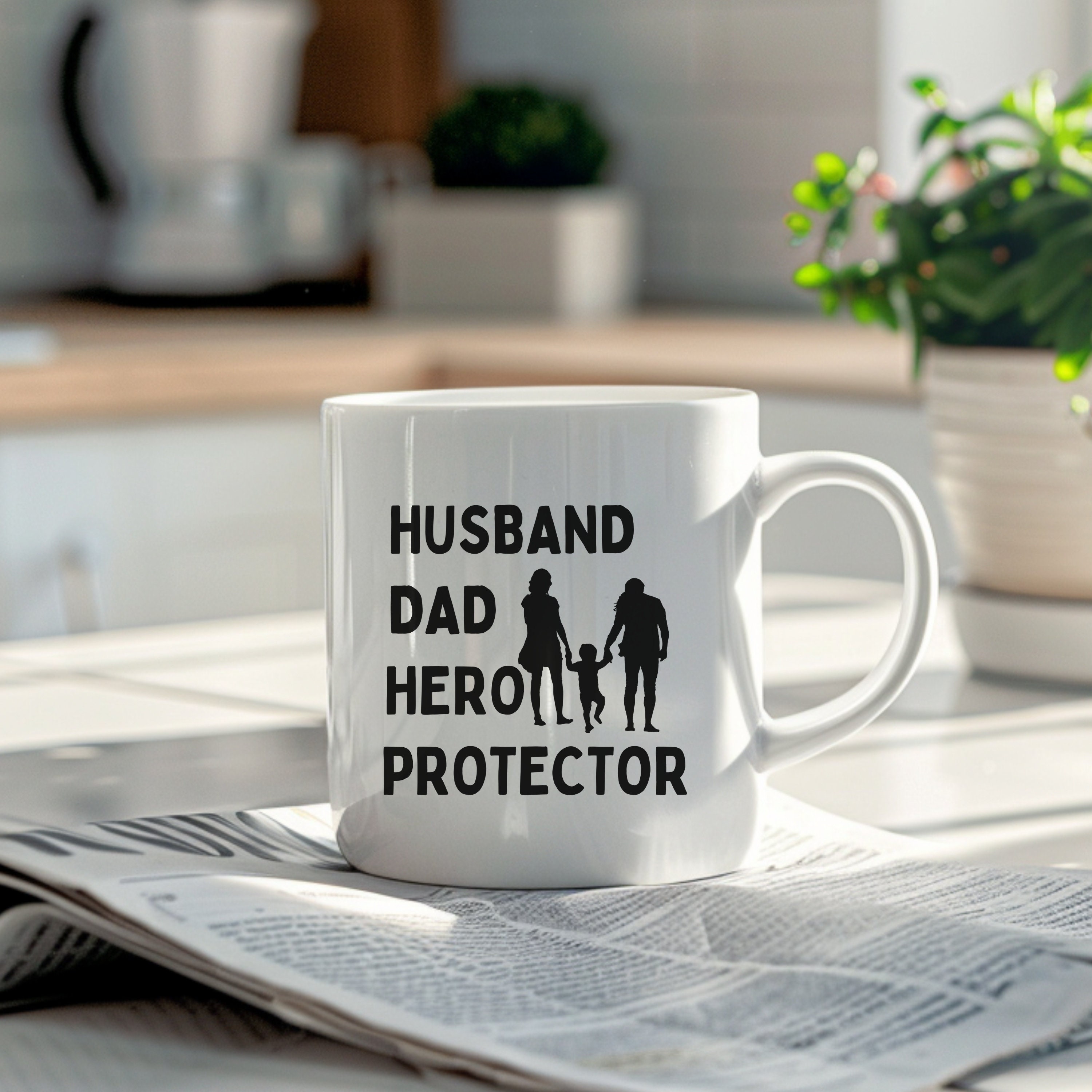 Husband Dad Hero Protector SVG Png Dxf Eps Pdf Digital Cut File Cricut ...