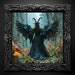 High Priestess-gothic Wall Art-digital Painting-moody Home Decor-dark ...