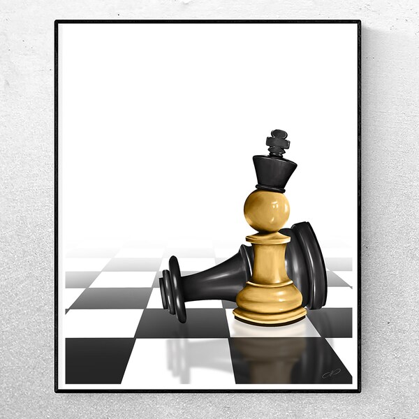 Checkmate Painting - Etsy