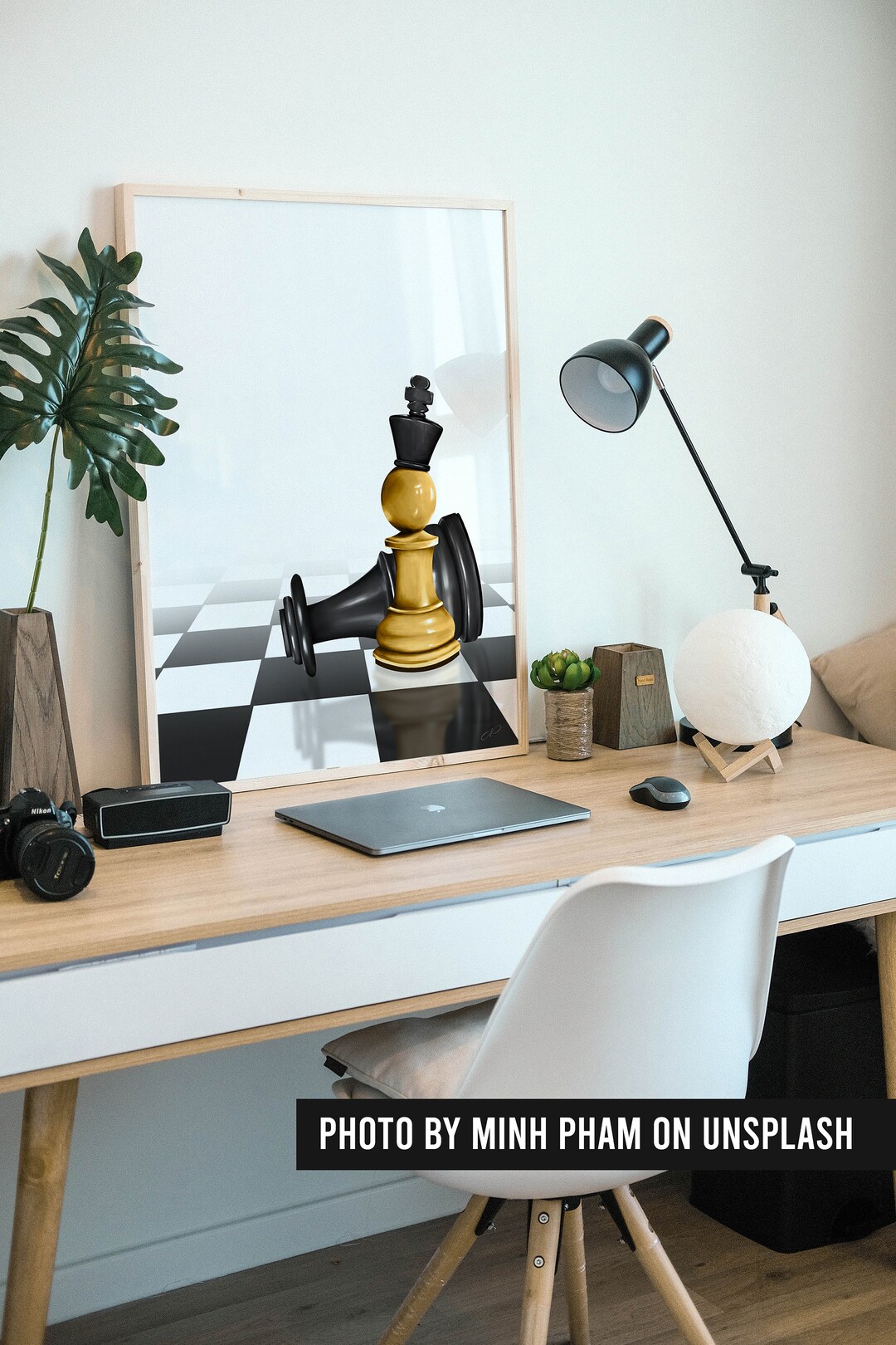 Checkmate. Chess Art Print (digital Download) Original - Portrait - Etsy