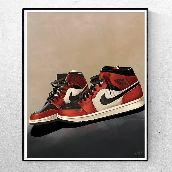Air Jordan Pop Art - Etsy
