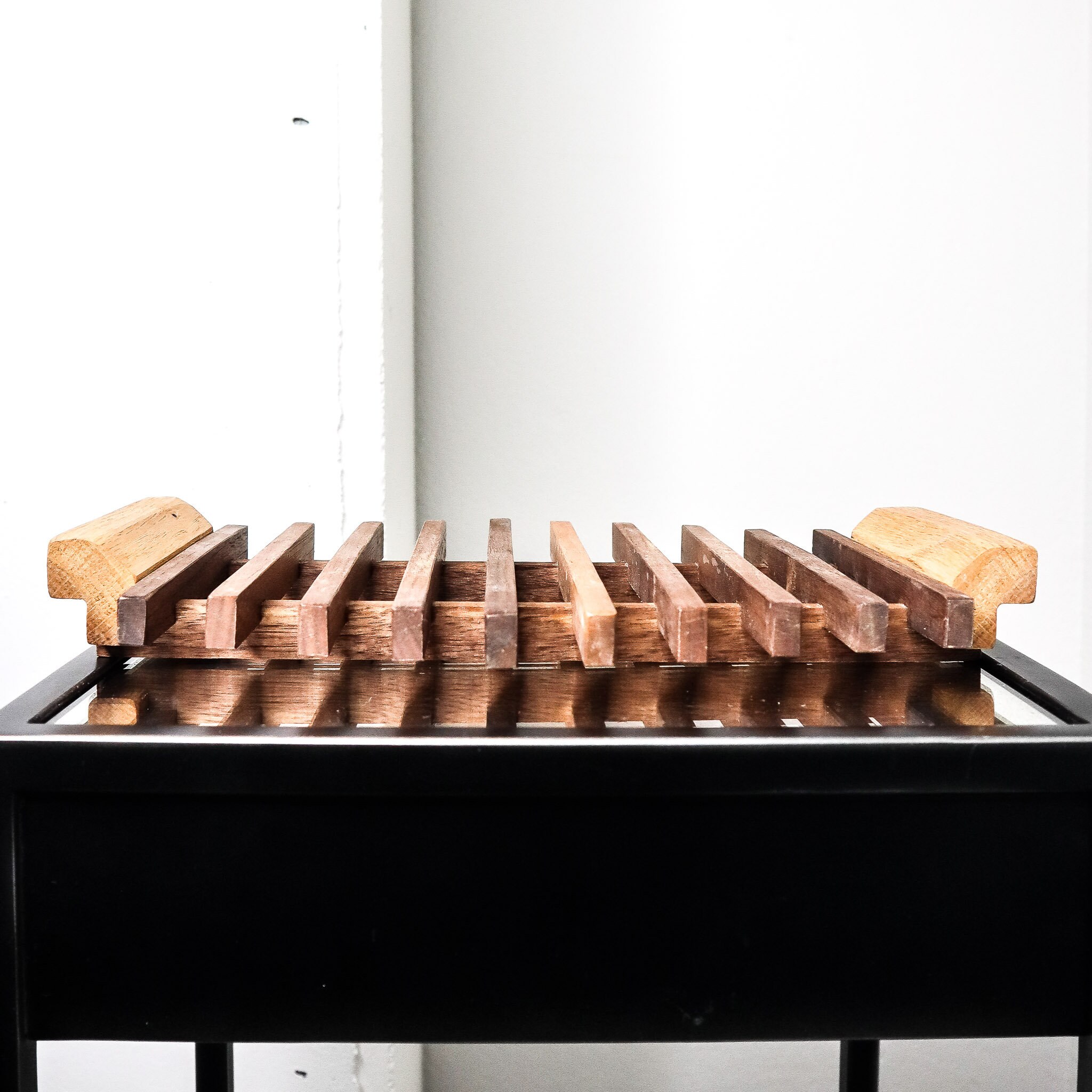 Wooden Slat Trivet Mid Century Modern Style Kitchen Decor Pot Holder - Etsy