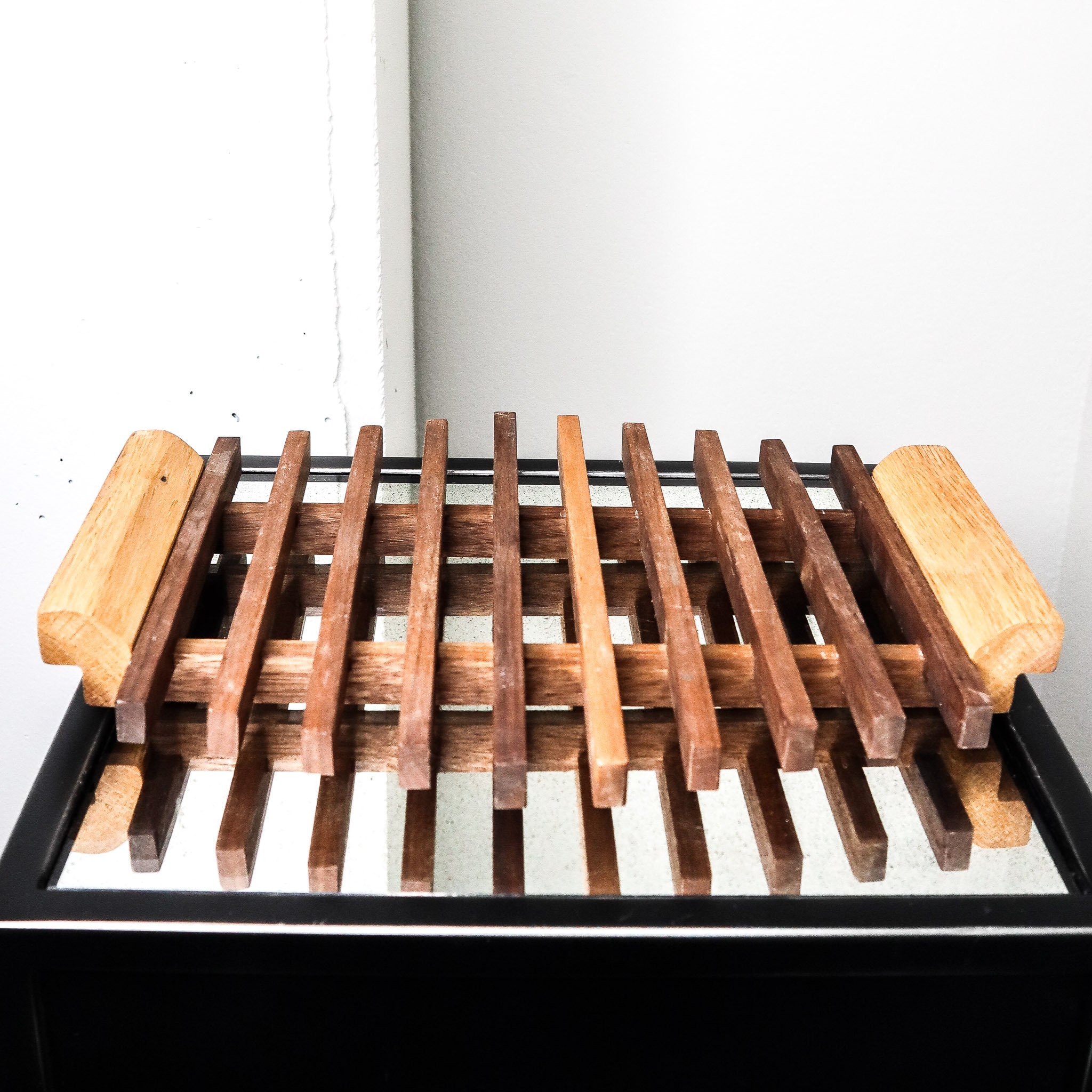 Wooden Slat Trivet Mid Century Modern Style Kitchen Decor Pot Holder - Etsy