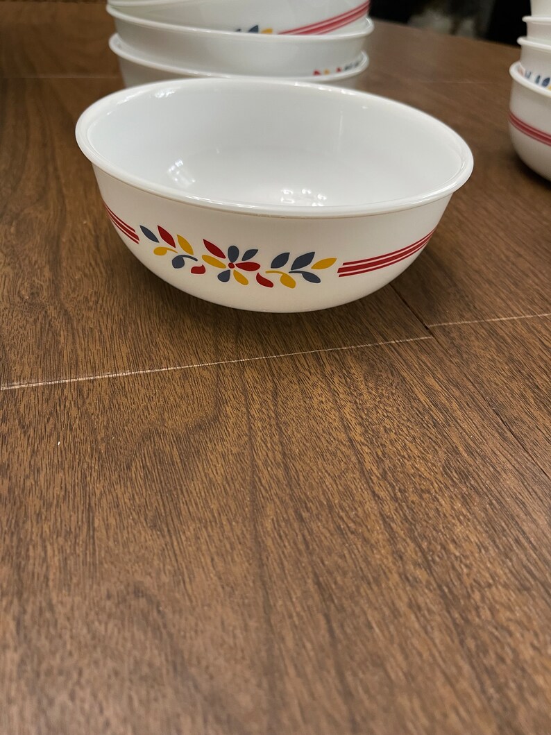 Corelle Garden Prairie in Red Dinnerware - Etsy