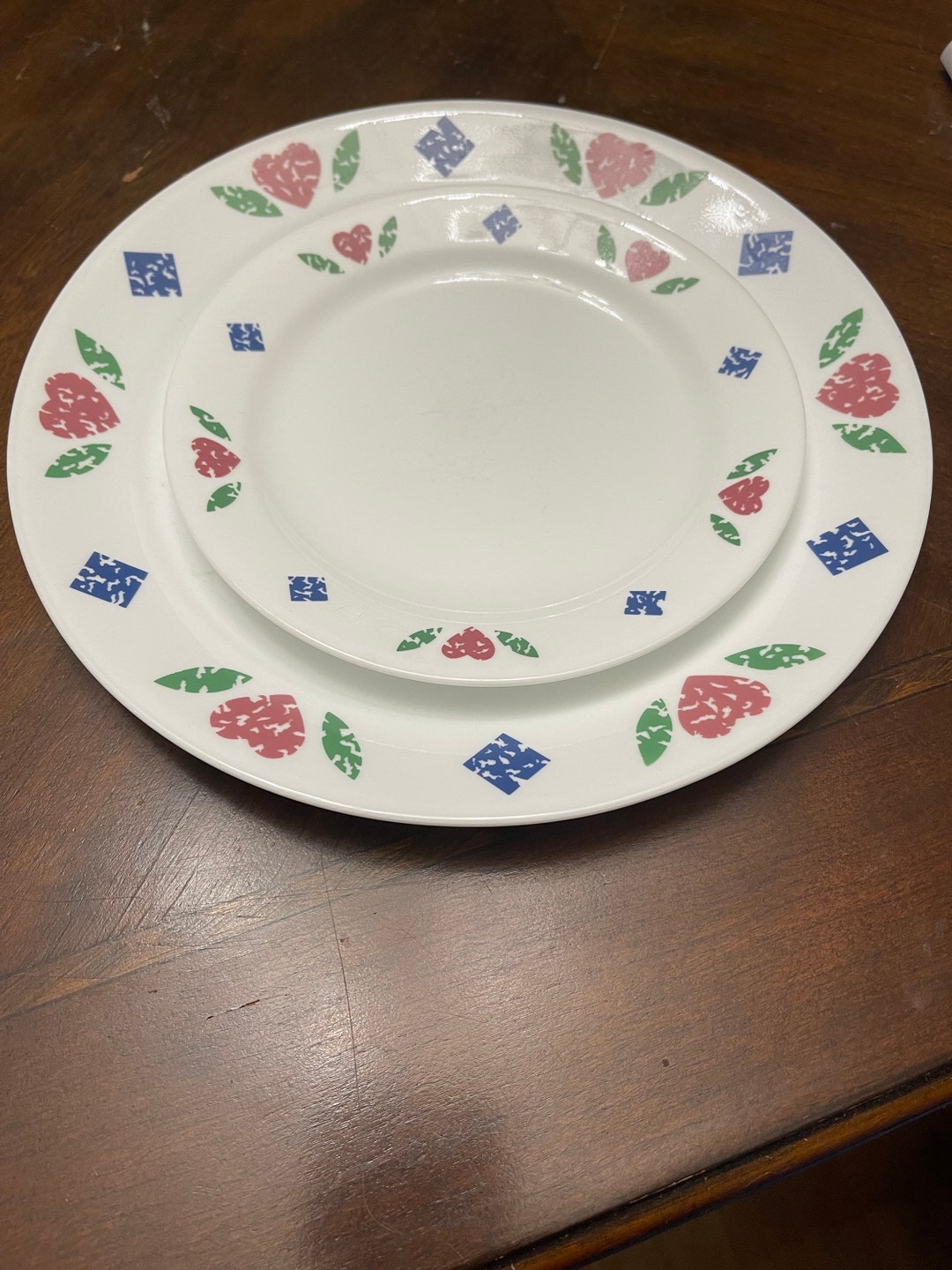 Corelle Quilt Pattern Dinnerware - Etsy